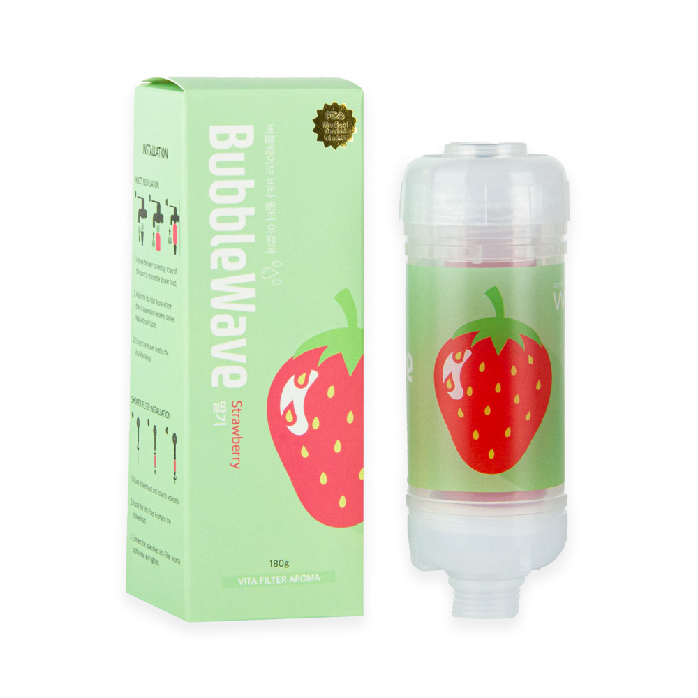 Strawberry – Aroma Vitamin Shower Filter – Pure Shower Water
