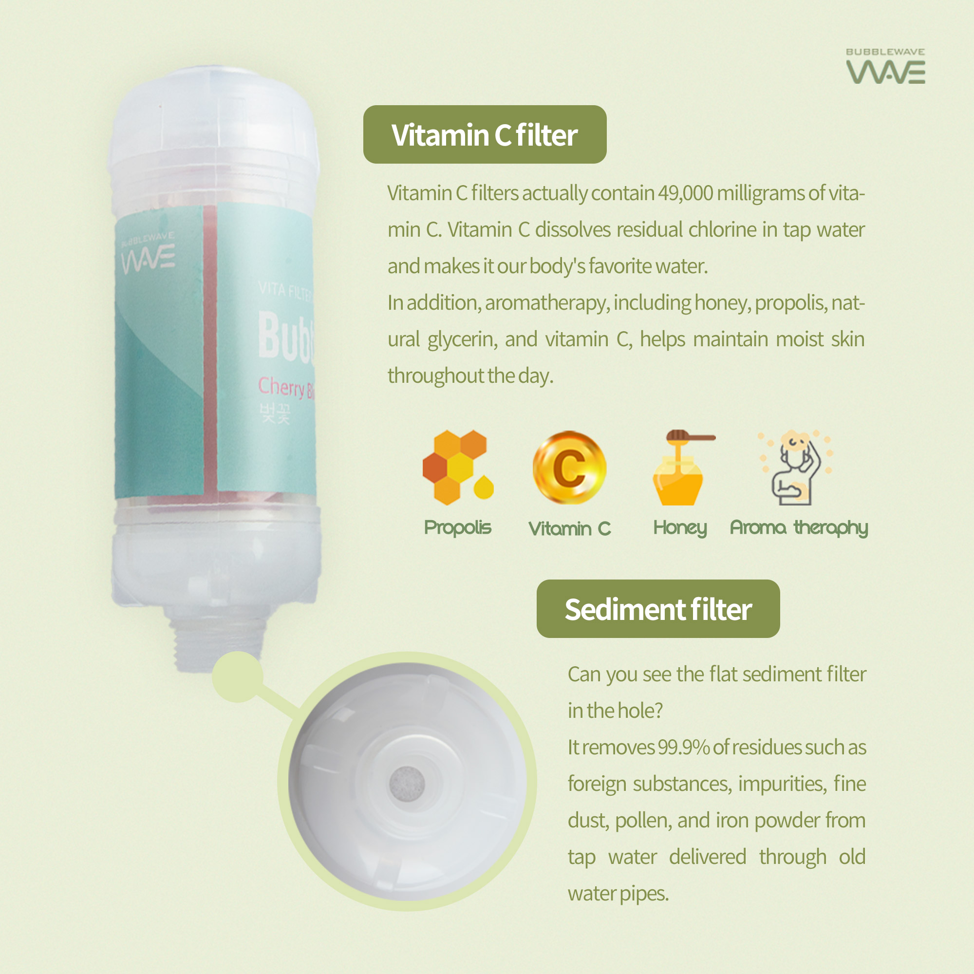 Strawberry – Aroma Vitamin Shower Filter – Pure Shower Water